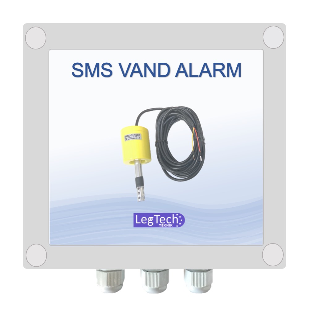 SMS VAND ALARM - ALLE BRØND og VAND ALARMER - Legtech Teknik Aps